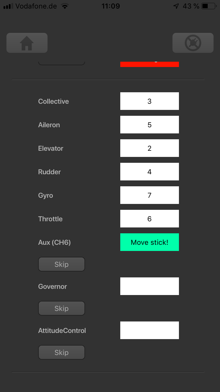 Receiver Menu - BEASTX Wiki